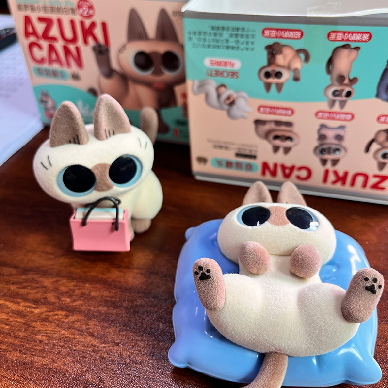Azuki Can Azukisan's Daily Life 2nd Series Azuki Cat Blind Box Anime ...