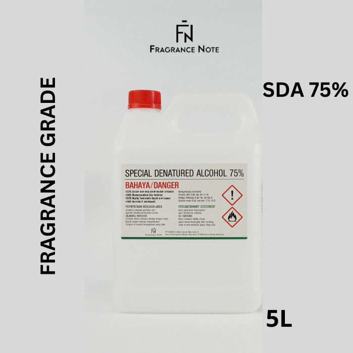 FRAGRANCE NOTE Special Denatured Alcohol 75% - 5L | Shopee Malaysia
