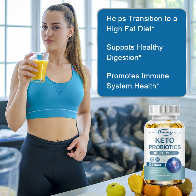 Xemenry Keto Probiotic - 40 Billion CFU - Ketogenic Probiotic - Helps ...