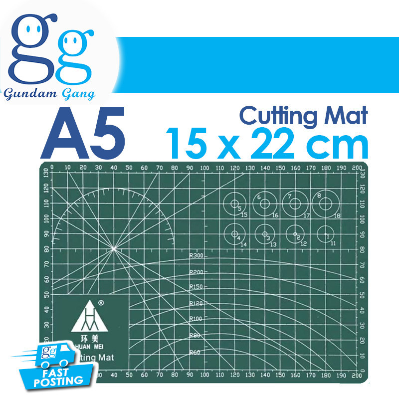 A4 A5 Cutting Mat 3mm thick Gunpla Self Heal Mat [Gundam Gang] | Shopee ...