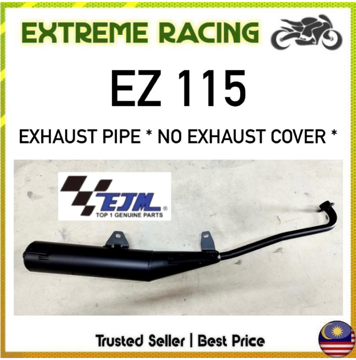 EZ-115 EZ115 EZ 115 Standard Exhaust EJM - No Muffler Cover - Pipe ...