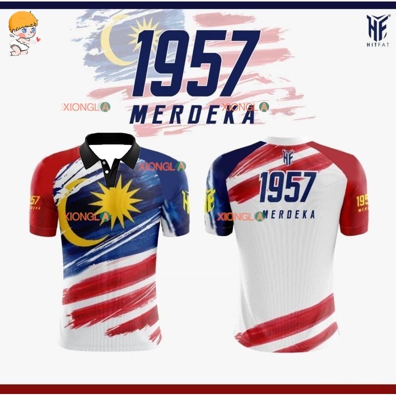 Tshirt Merdeka 67 Tahun 2024 Sublimation Tshirt Keluarga Malaysia ...