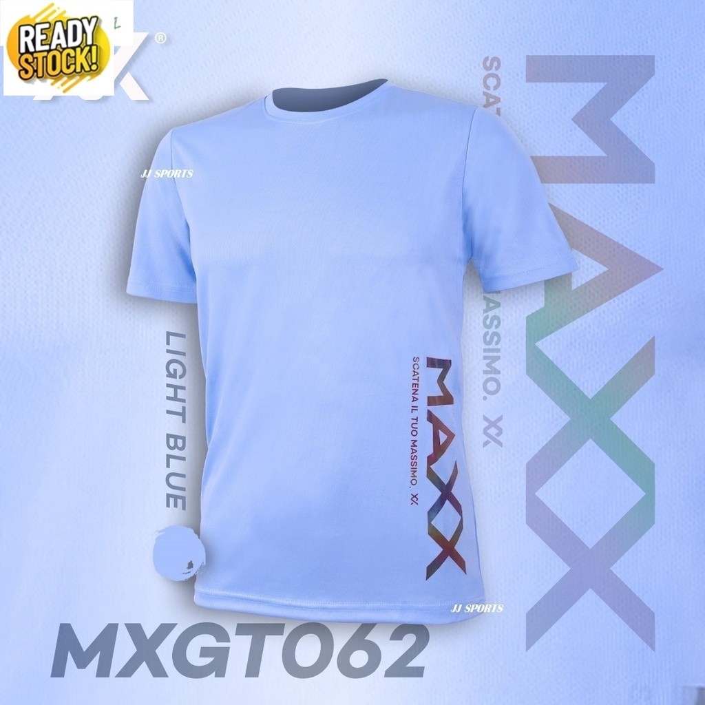 MAXX Graphic Sports Tee baju Jersey Limited edition | Shopee Malaysia