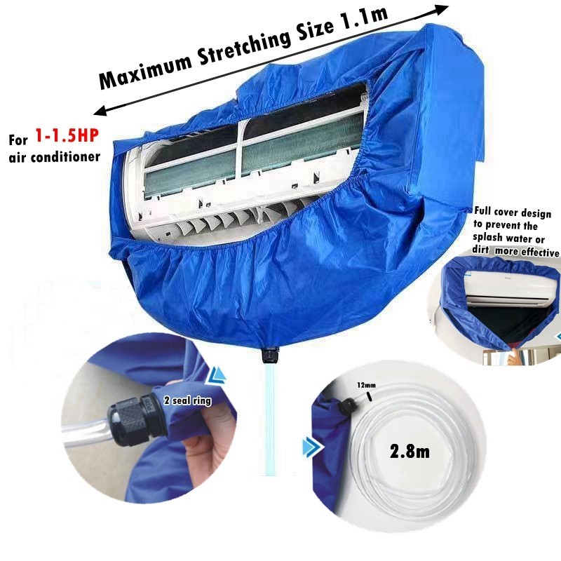 2-3 hp Aircon Cleaning Tool Aircond Cleaner Cover Airconditioner Clean ...