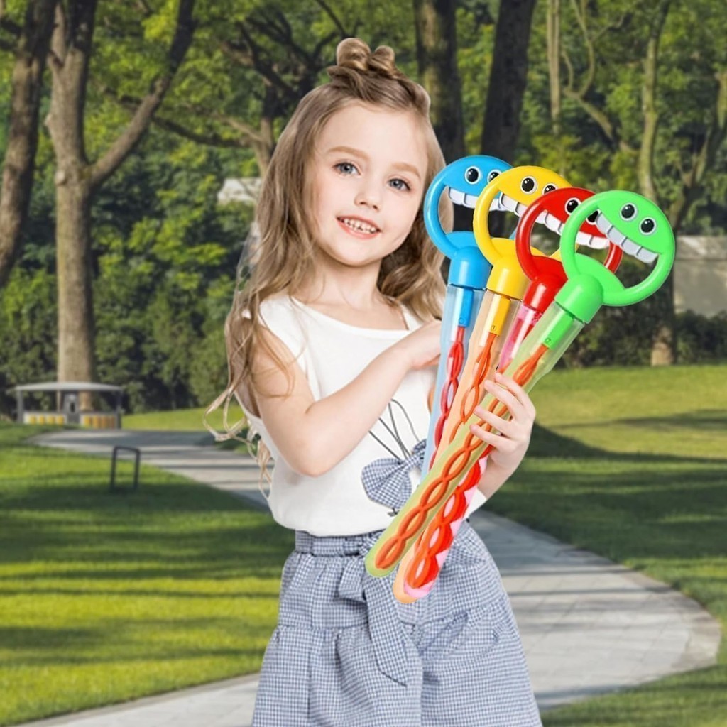 32 Holes Bubble Stick Blow Bubble Wand 5 In 1 Bubble Blowing Stick for ...