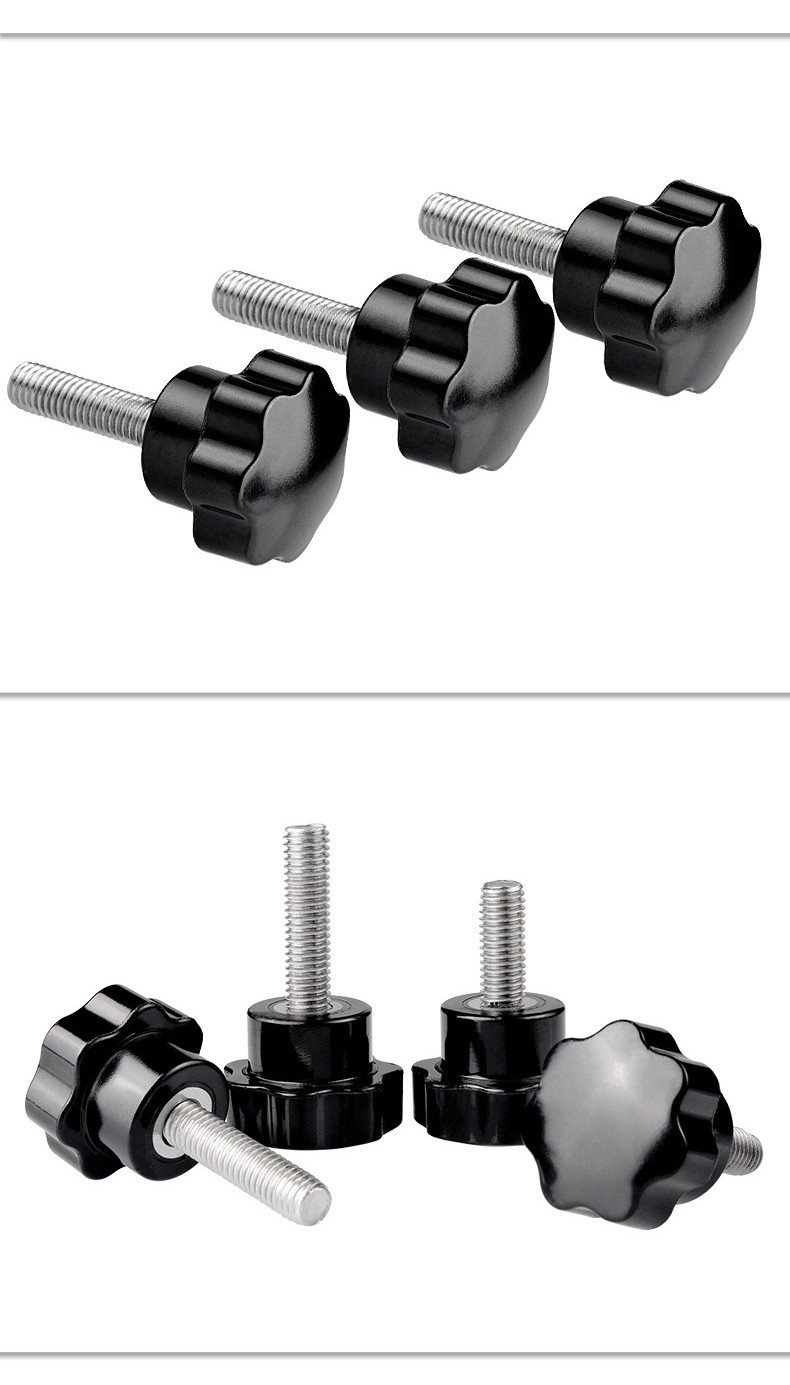 [Quick Shipment] (M4M6M8M10) Torx Handle Screw Star Handle Plastic ...