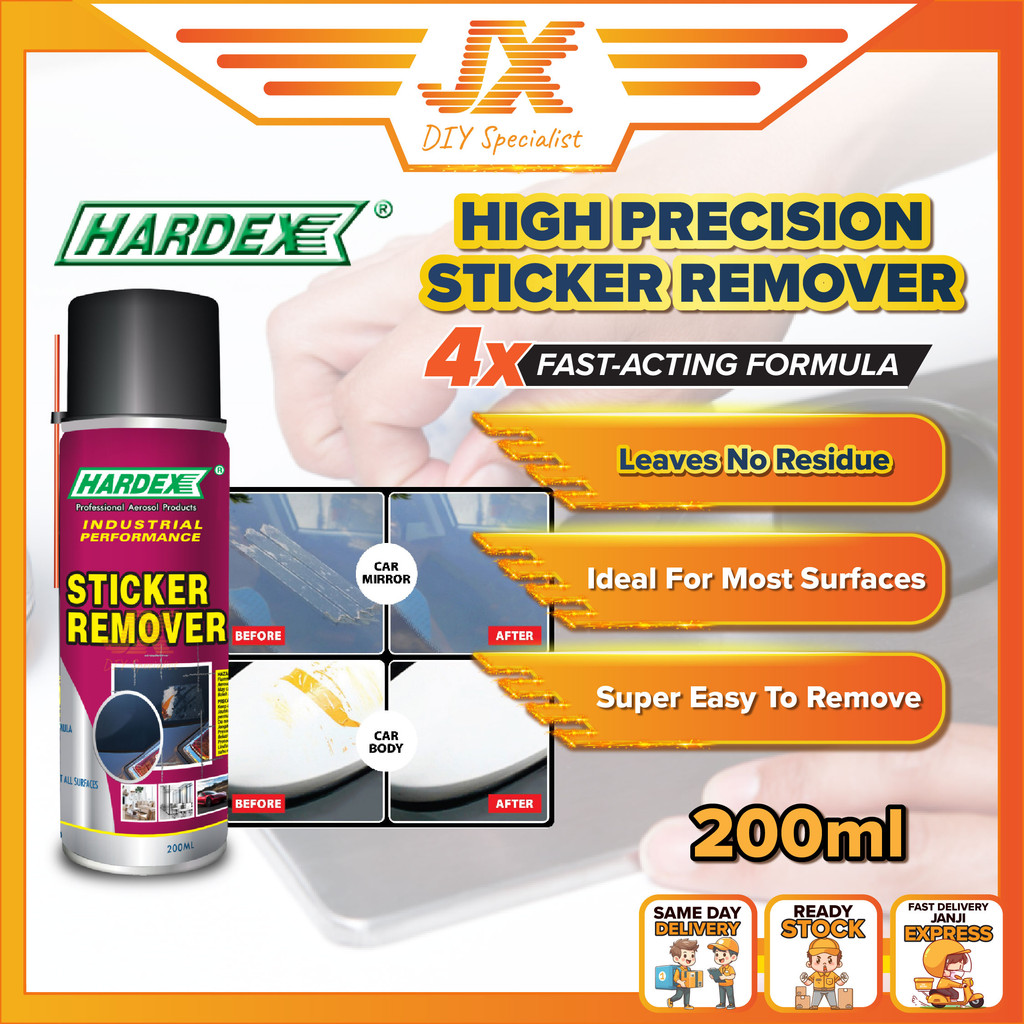 HARDEX Sticker Remover Spray Adhesive Sticker Remover Spray Double Tape ...