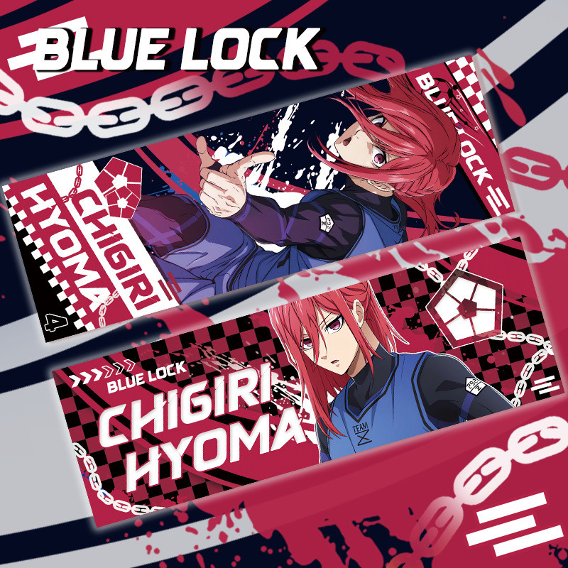 BLUE LOCK Animation peripheral laser tickets, laser bookmarks, Anime ...