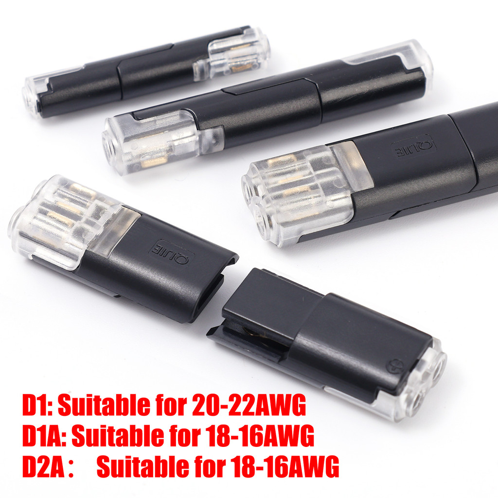 Portable Non Stripping Wire Terminal Block - Compact Fireproof Plug ...