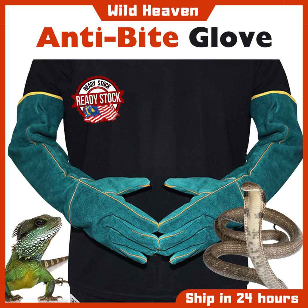 Reptile Anti Bite Glove Hand Pet Anti-scratch Snake Protective Safety ...