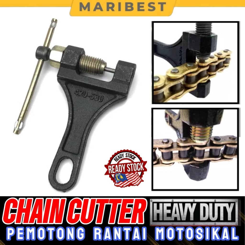 Motorcycle Heavy Duty 420-530 Chain Cutter Chain Breaker Splitter Chain ...