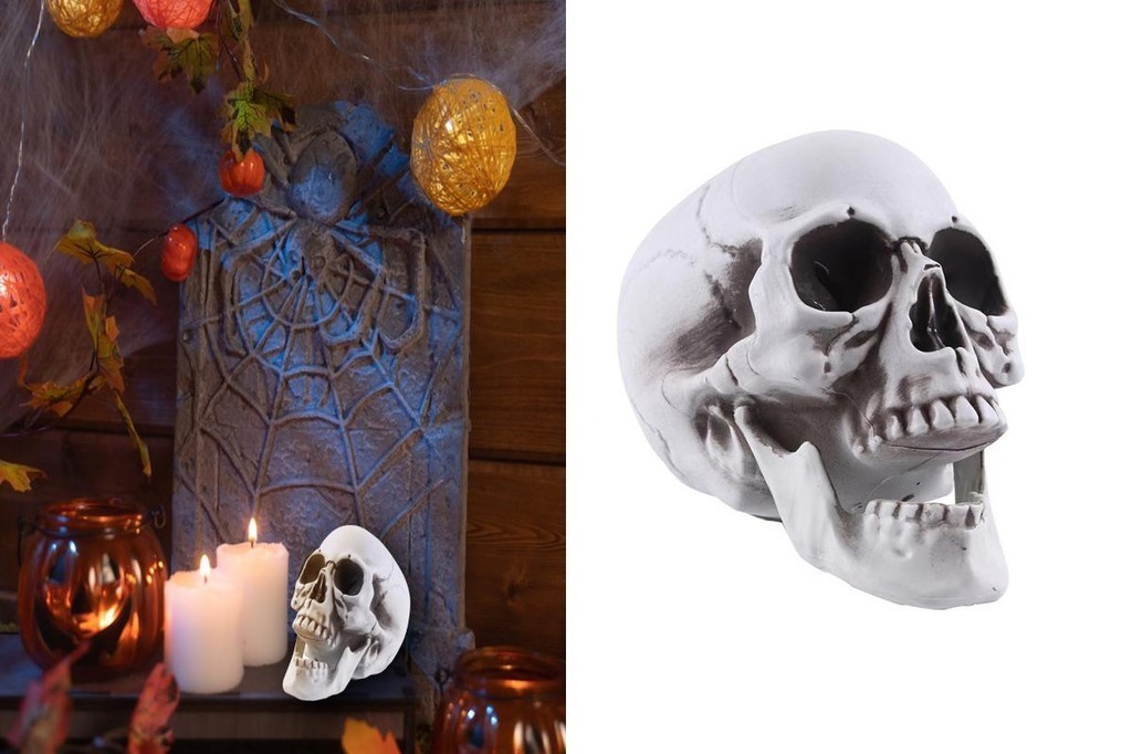 [SH] Realistic Skull Prop Rotted Zombie Skull Props Realistic Human ...