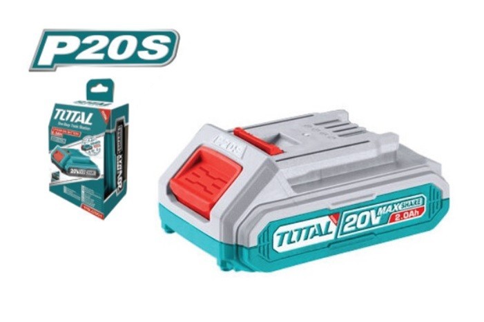 Total Battery 20V Li ion Battery 4.0Ah Battery TFBLI20021 Cordless ...