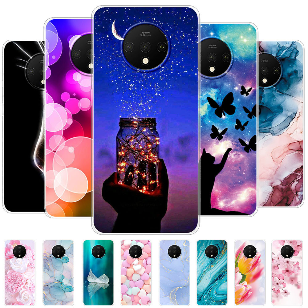 For OnePlus 7T HD1901 Case Back Cover For OnePlus 7 Pro Funda ...