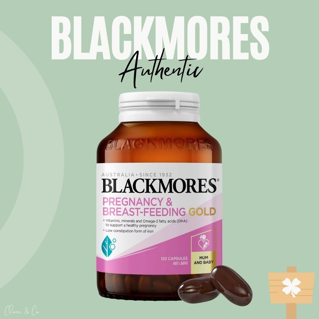 Blackmores Pregnancy and Breastfeeding Gold 120 Capsules | Shopee Malaysia