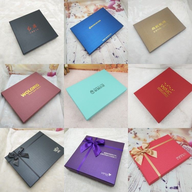 Golden Brown Oversized Gift Box Rectangular A4 Photo Album Photo Frame ...