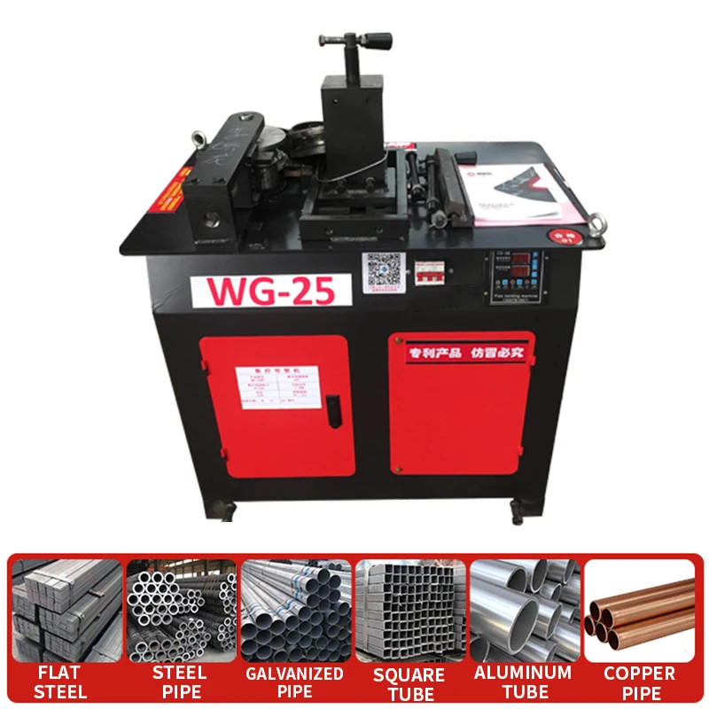 WG-25/38/51 Hydraulic Automatic CNC SS Square Steel And Tube Bending ...
