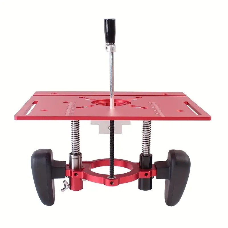 Aluminium Router Table Insert Plate Router Lift for 65mm Diameter ...