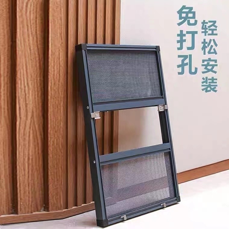 Invisible Folding Screen Window with Anti-Mosquito Mesh - Customizable ...