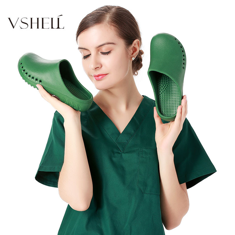 Soft Medical Doctor Nurse Surgical Shoes Anti-slip Protective Clogs ...