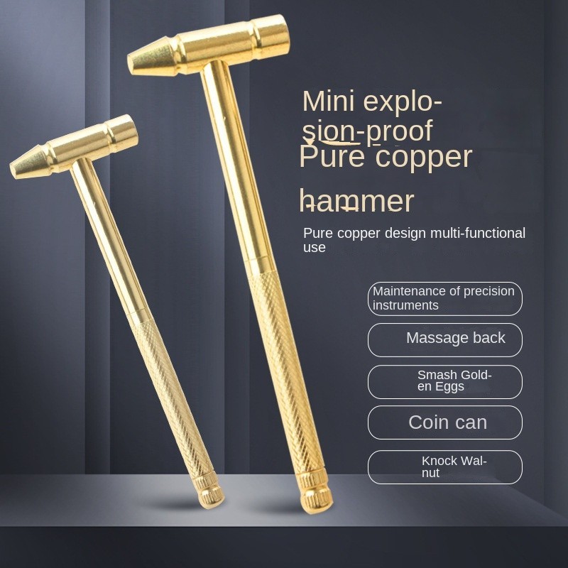 Outdoor multifunctional small iron hammer, household small hammer, six ...