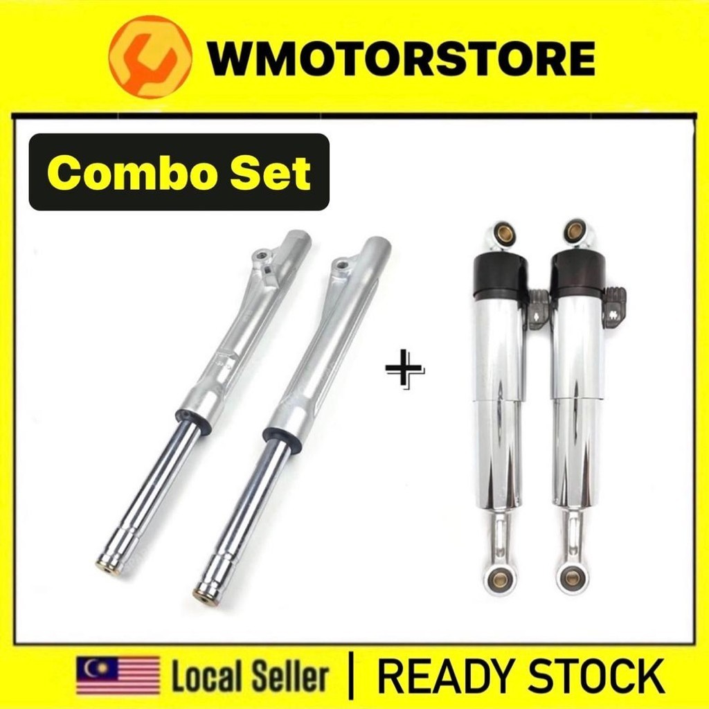 (COMBO) EX5 HP EX5 HIGH POWER DREAM FRONT FORK + ABSORBER HEAVY DUTY ...