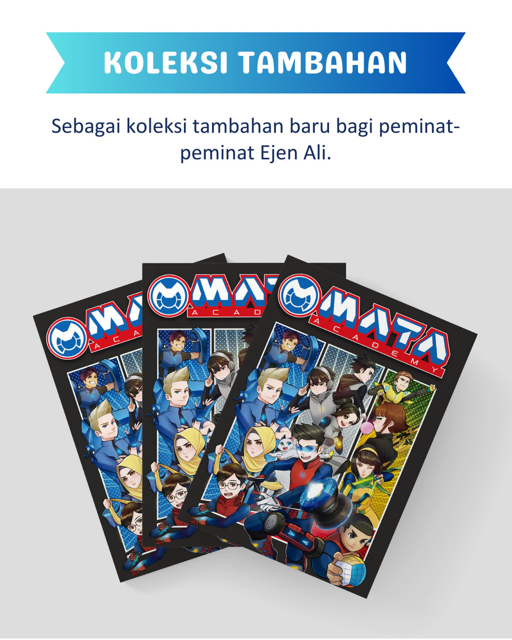 Armoni Gold Mind - Komik Ejen Ali: Mata Academy (2024) | Shopee Malaysia