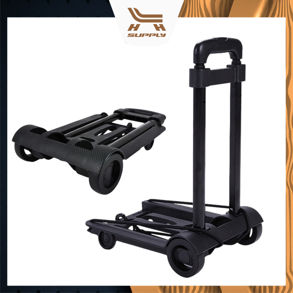 LH Multifunctional Wheels Foldable Trolley Shopping Cart Folding Travel ...
