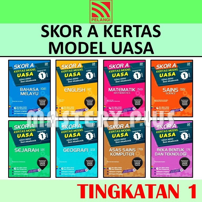 SKOR A KERTAS MODEL UASA TINGKATAN 1 KSSM 2024 - SAINS/ RBT/MATEMATIK ...