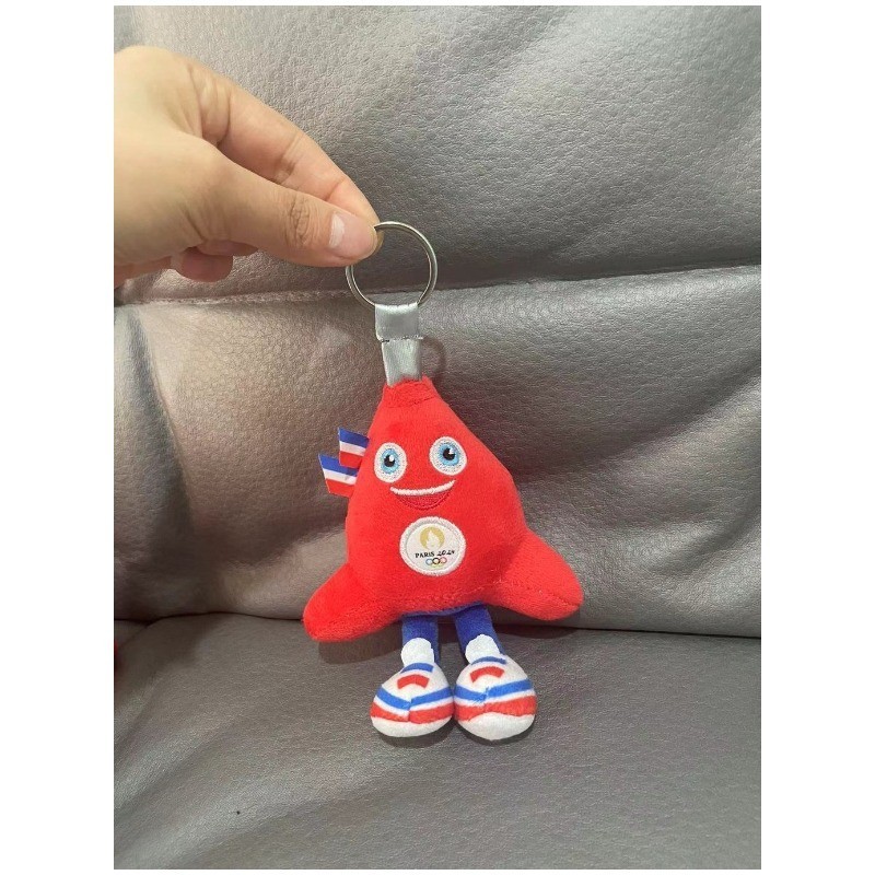 2024 Paris Olympic Games Mascot Phryges Plush Toy Pendant Souvenir ...