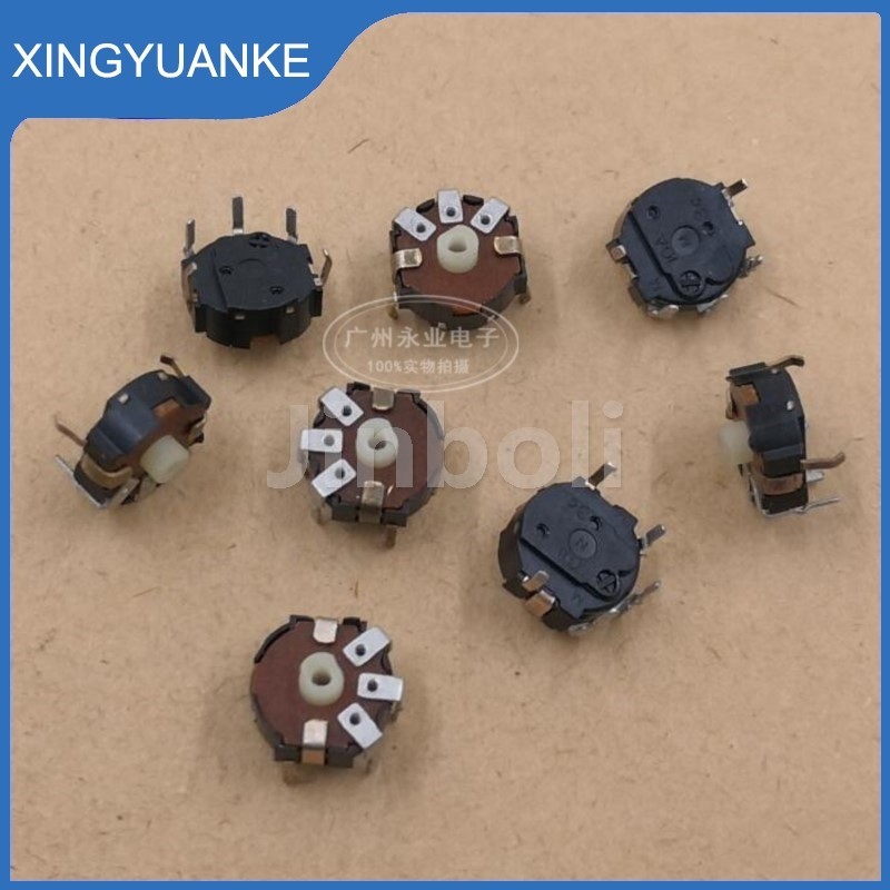 2PCS RK08H Single Fine Tuning Potentiometer 5Pins A10K Y8 Miniature ...