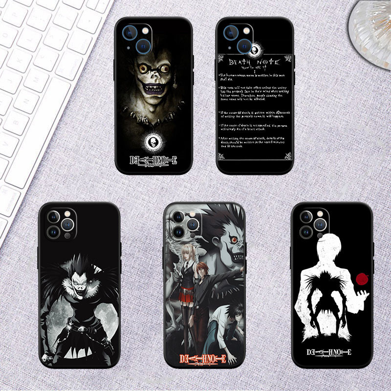 Case for iPhone 15 14 Pro Max Plus KY26 Death Note Ryuk kira | Shopee ...