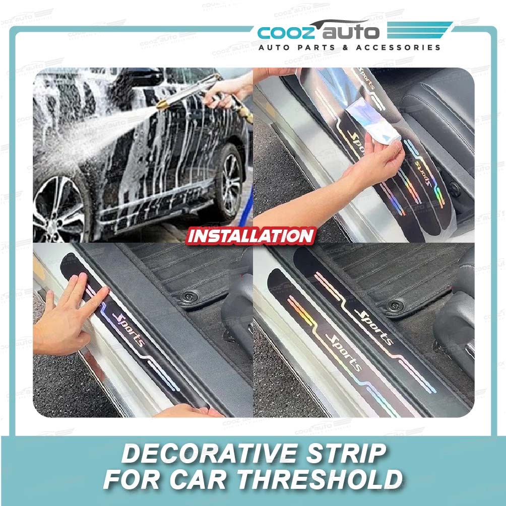 Proton Perodua Myvi Alza Axia Bezza Colorful Reflective Laser Car Door ...