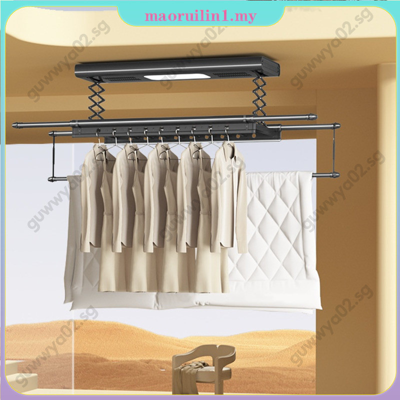 Intelligent Remote Automated Laundry Rack Control Lifting Balcony ...