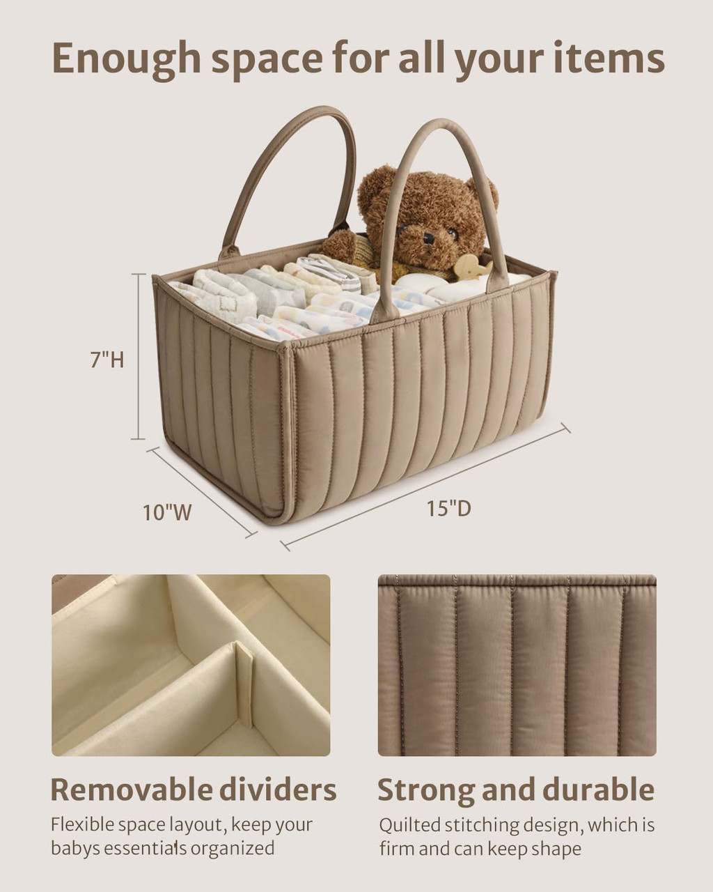 Multifunctional Beg Baby Mummy Diaper Bag Mommy Bag Detachable ...