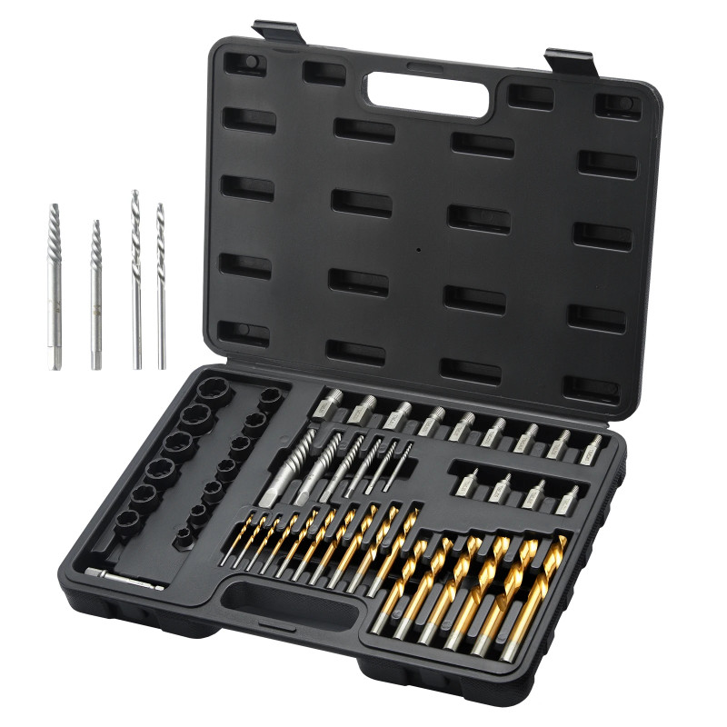 VEVOR 48PCs Bolt Extractor Screw Extractor Set 13 PCS Bolt Extractor ...