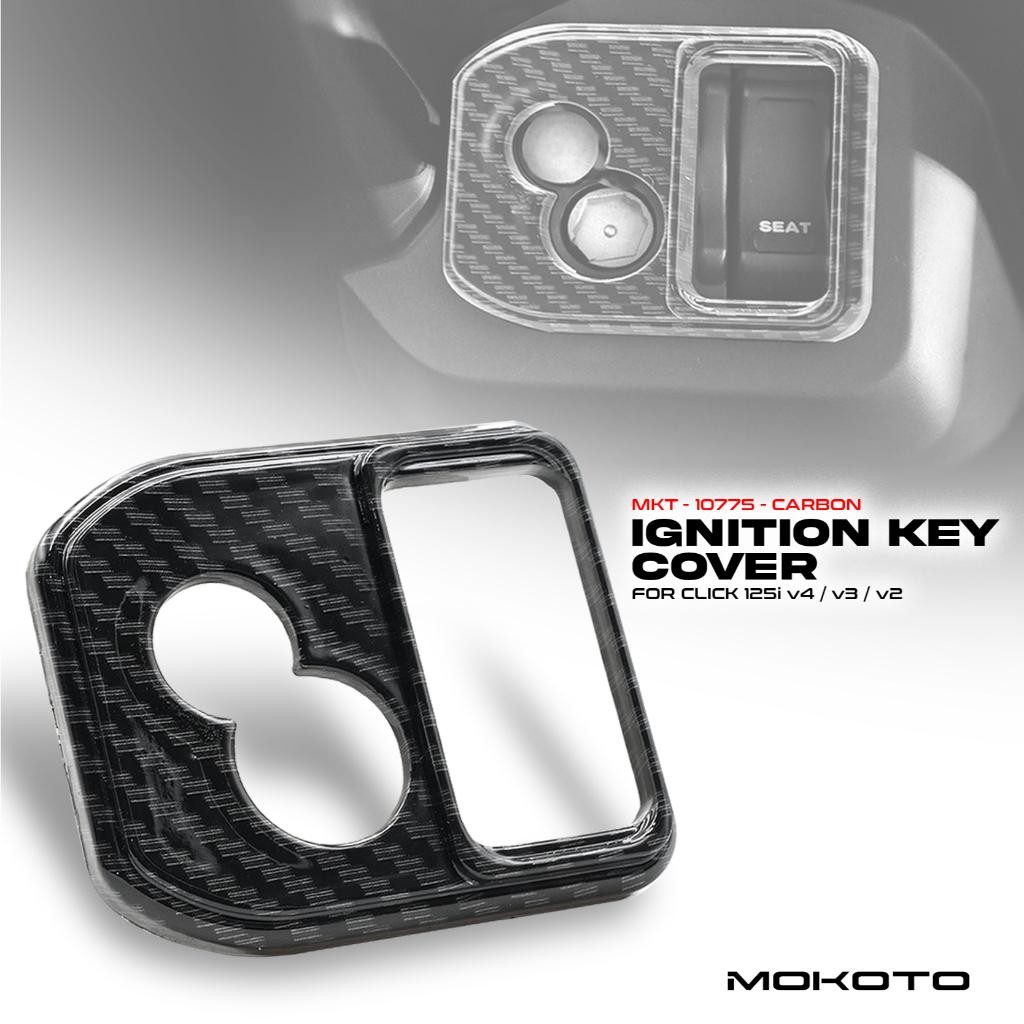 sonobu HONDA CLICK 125i V2/V3/V4 IGNITION KEY COVER GLOSSY-CARBON ...