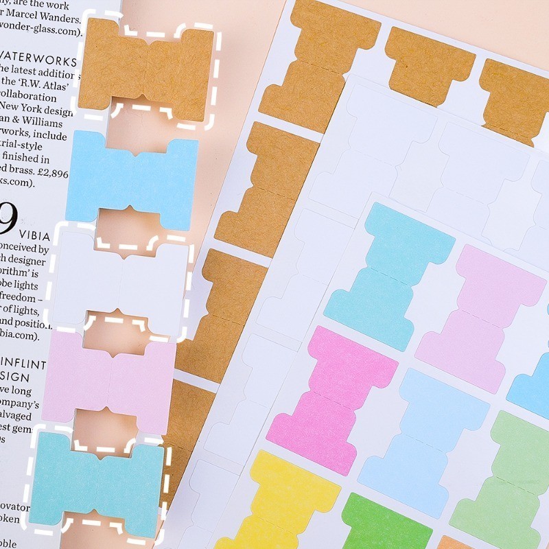 Self-adhesive Paper Tabs - Writable Book Pages Markers Tabs - Office ...