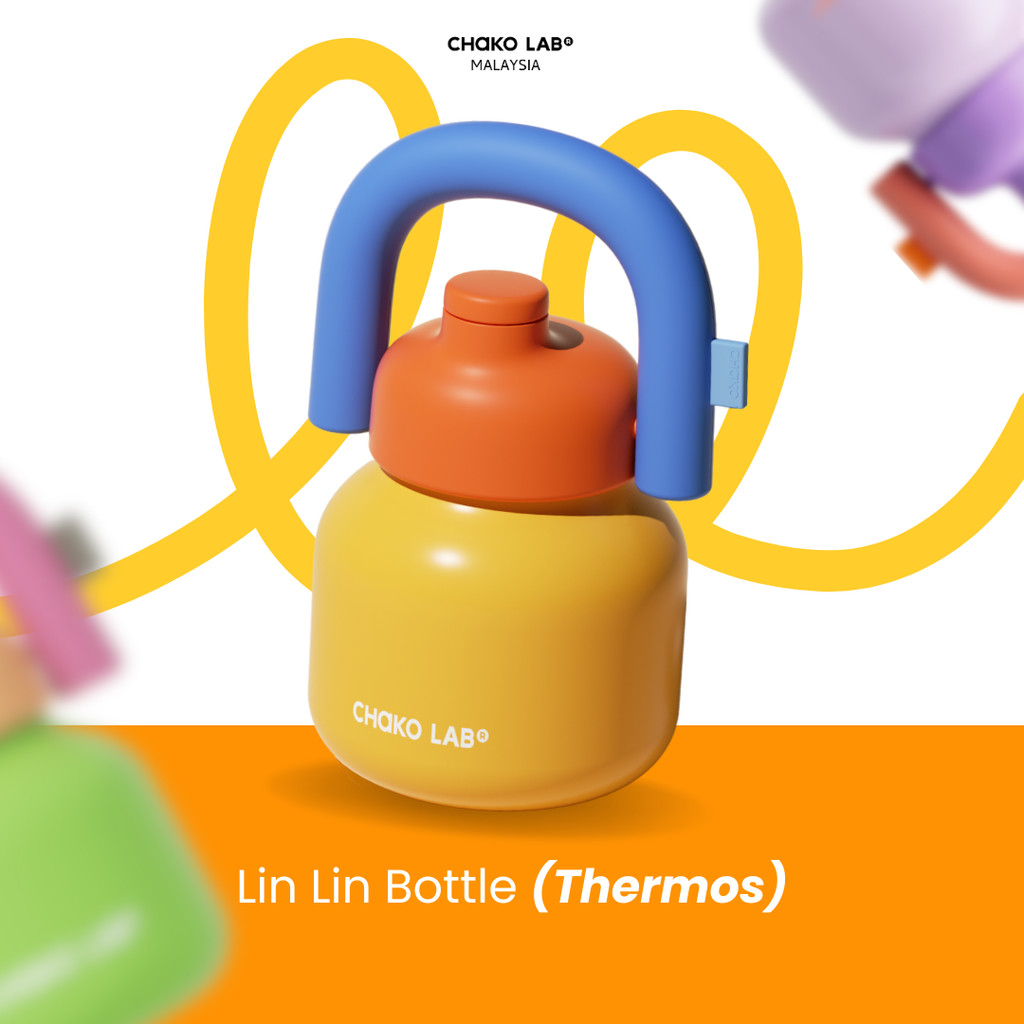 CHAKO LAB LIN LIN BOTTLE CERAMIC AND 316 STAINLESS STEEL THERMOS BOTTLE ...