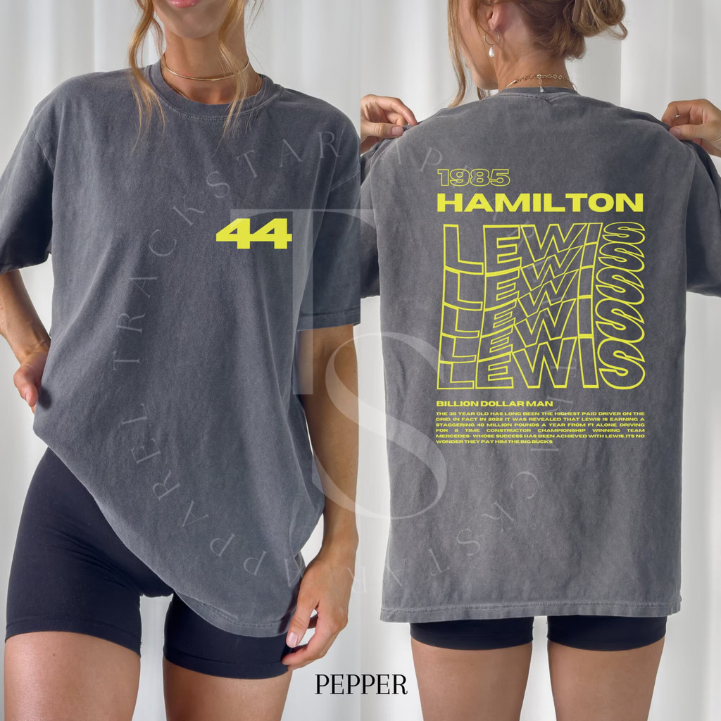 Comfort Color Lewis Hamilton Tshirt Formula One Tee Lewis Hamilton Gift ...