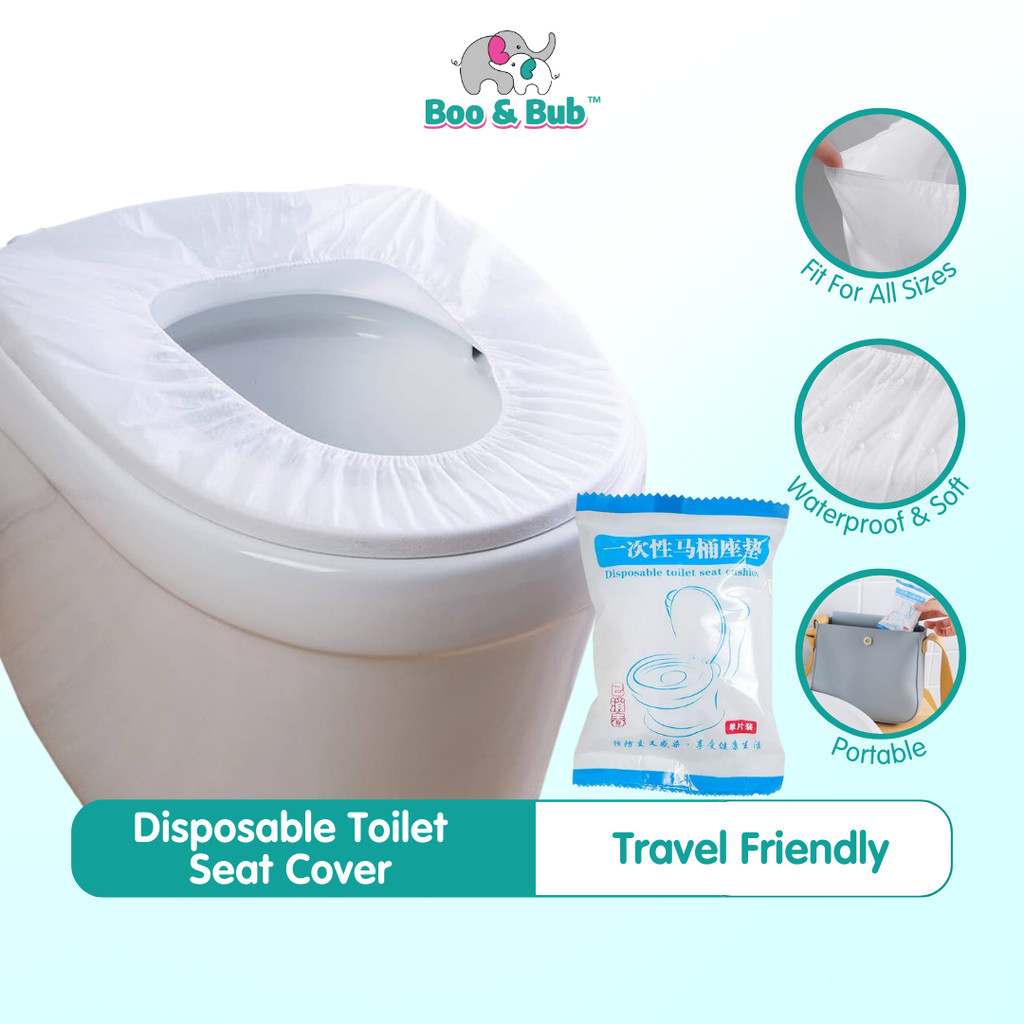 🐘Boo&Bub🐘Disposable Toilet Seat Cover | Non-woven Waterproof Universal ...