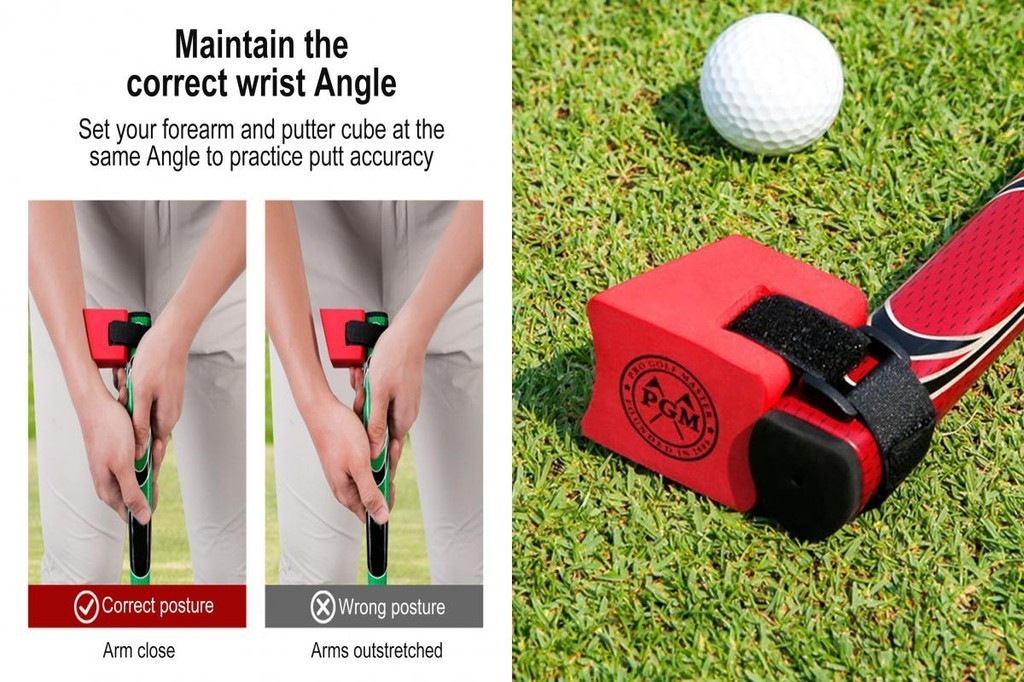 [FM] Putting Stroke Stability Tool Golf Wrist Angle Trainer Improve ...