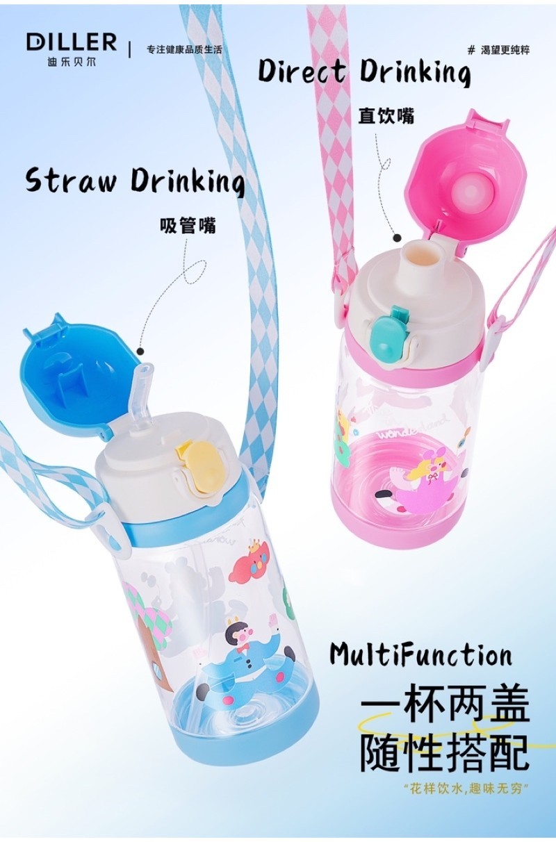 Diller Budak Air Botol Tritan 2 fungsi Sukan Sekolah FunKid ...