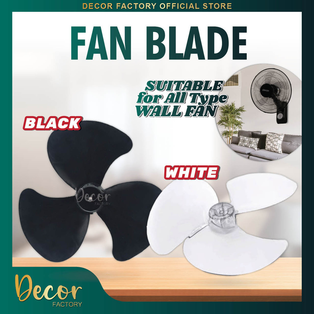 Universal Fan Blade 16 Inch Multi Fan Blade Bilah Daun Kipas Fan Stand ...