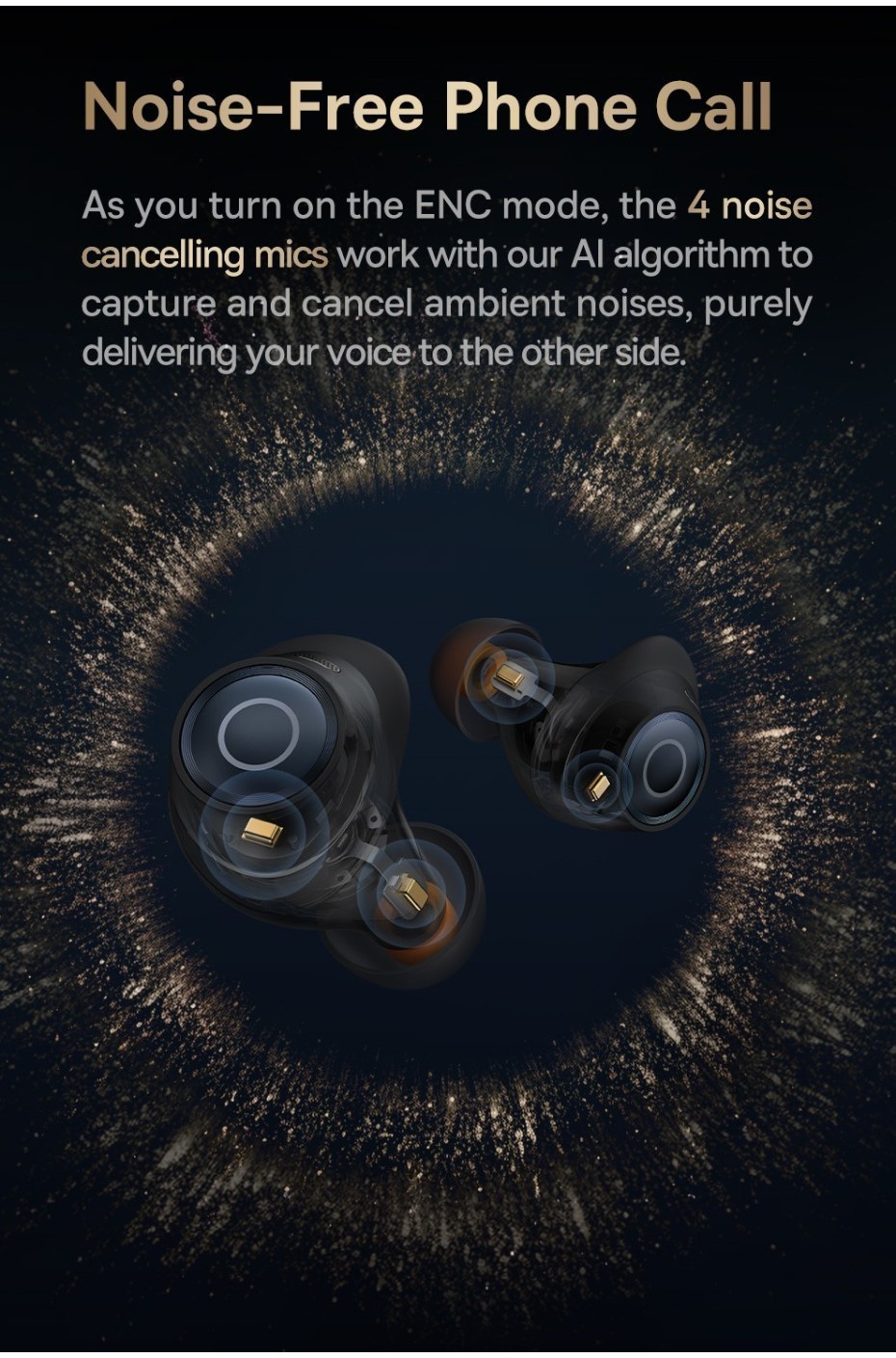 Baseus Bowie MA20/MA20 pro ANC Wireless Earphone V5.3 -48dB Noise ...