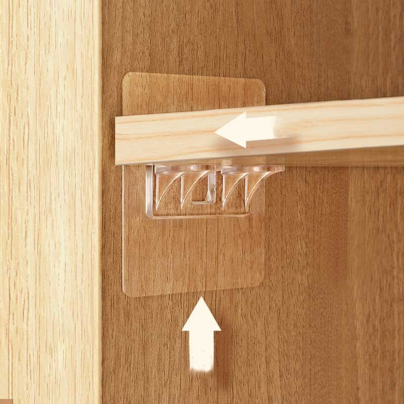 1/3/5Pcs Upgraded Transparent Divider Fixing Rack - Wardrobe Partitions ...