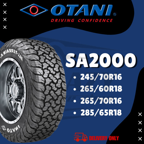 OTANI SA2000 LT245/70/16 265/60/18 LT265/70/16 LT285/65/18 CAR KERETA TYRE TIRE TAYAR SIZE MADE ...