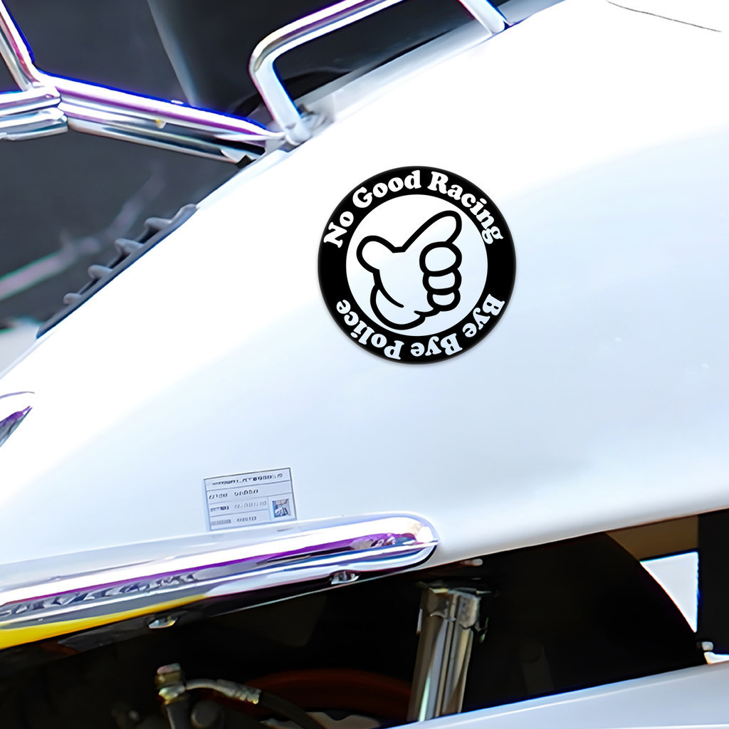 JDM Motorcycle/Car Stickers No Good Racing modified Reflective ...