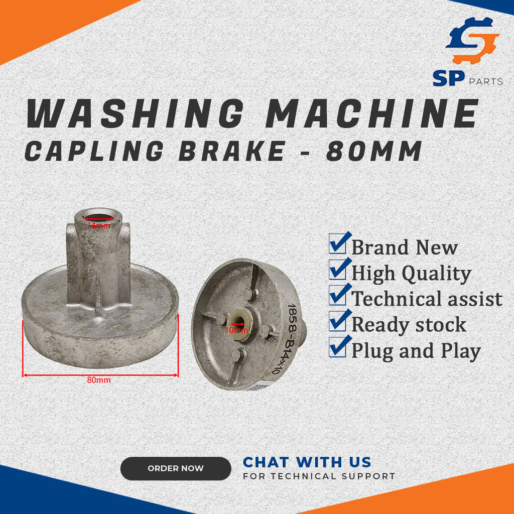 WASHING MACHINES CAPLING BRAKE 80MM (B14X10) | Shopee Malaysia