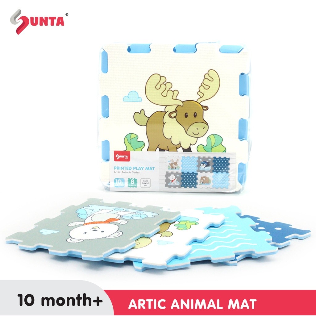 SUNTA Arctic Animal Mat (8pcs) | Shopee Malaysia